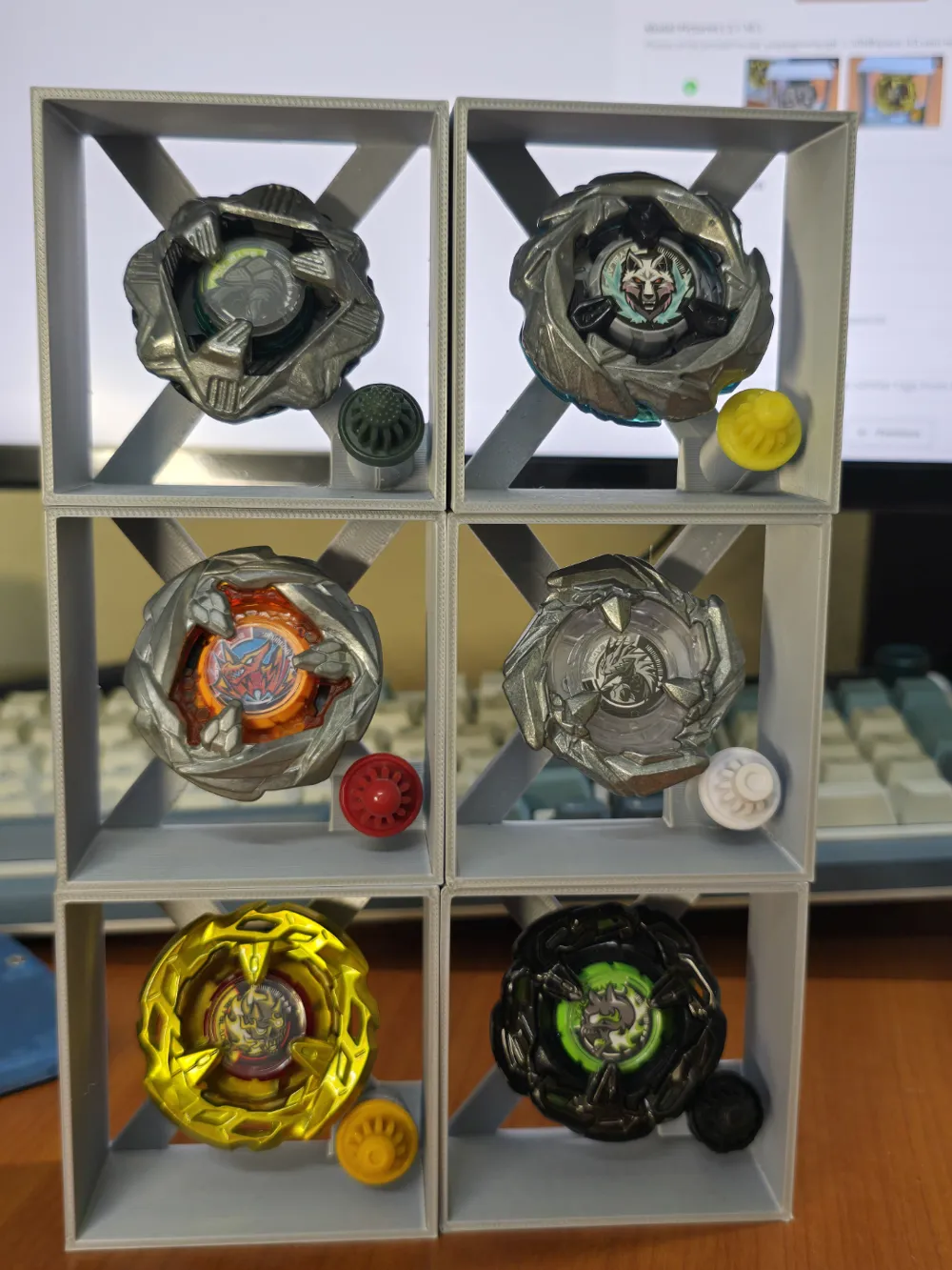 Stackable Beyblade X case V2 by Jyotiraditya Bag - MakerWorld