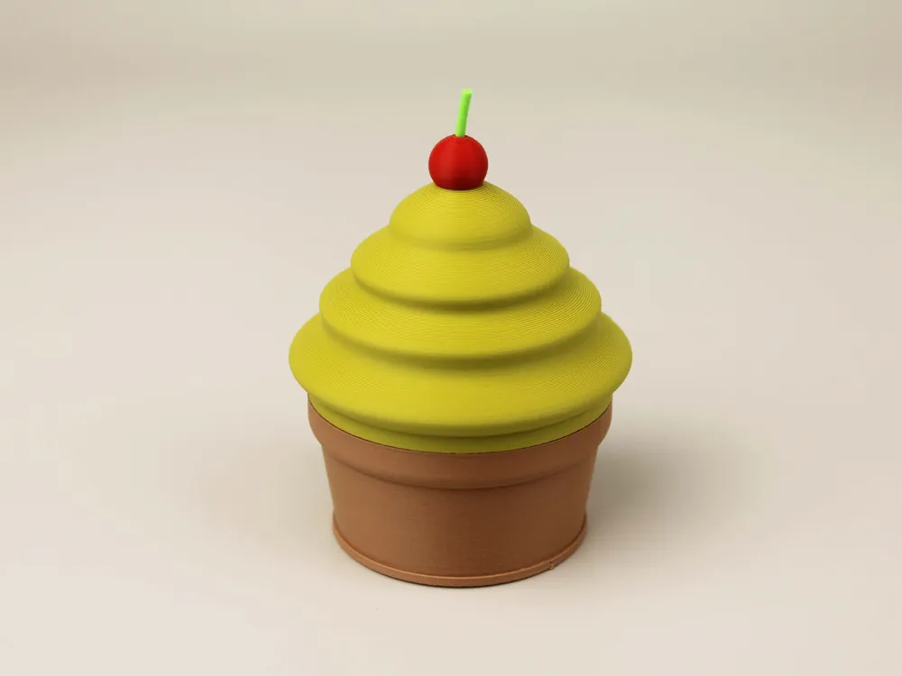 Cupcake Storage Container - Free 3D Print Model - MakerWorld