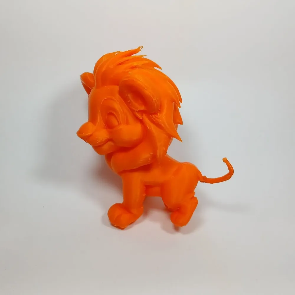 Lion Cub Figurine – Cute Wildlife 3D Print - Free 3D Print Model ...