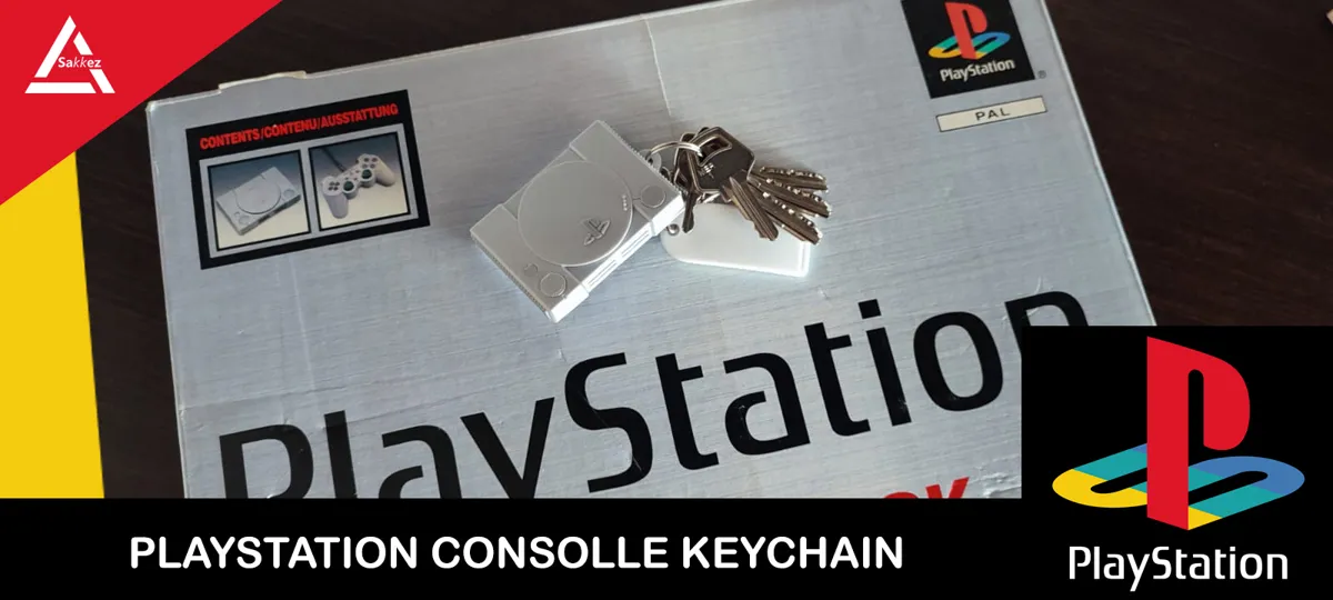 Portachiavi Consolle PSX Playstation - Free 3D Print Model - MakerWorld