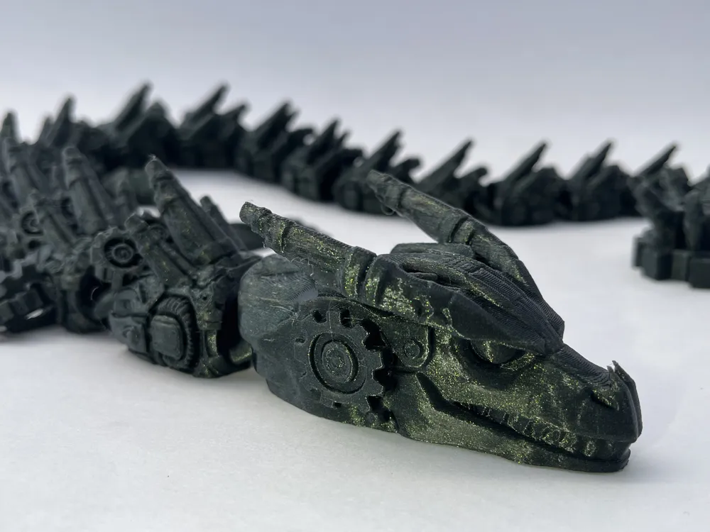 Articulated Cyborg Dragon - Free 3D Print Model - MakerWorld