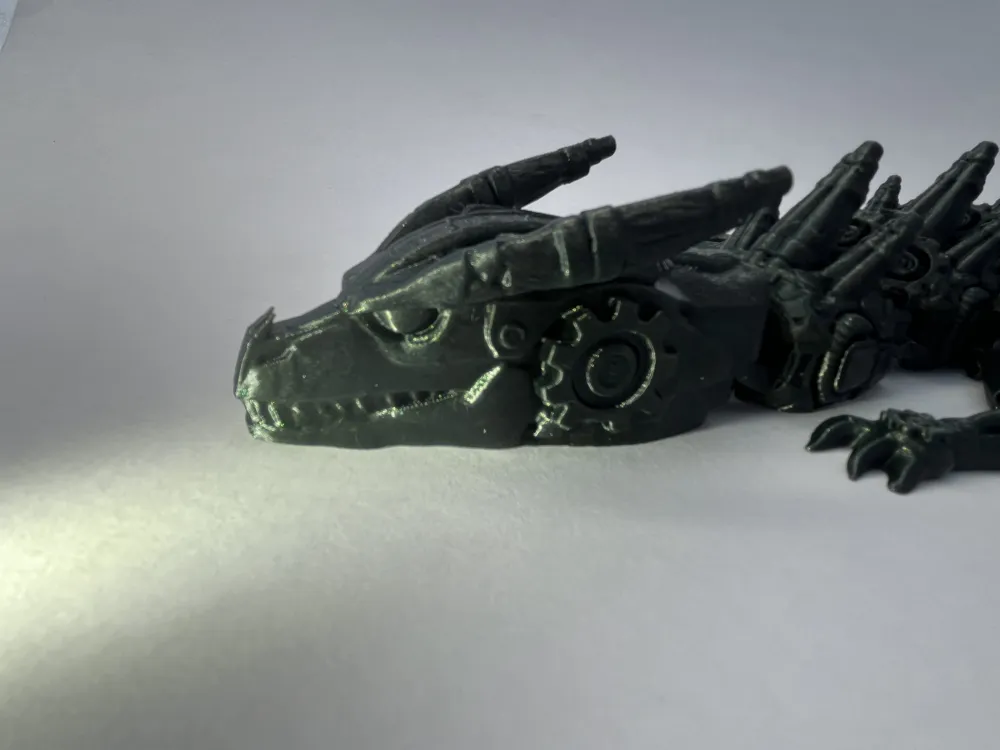 Articulated Cyborg Dragon - Free 3D Print Model - MakerWorld
