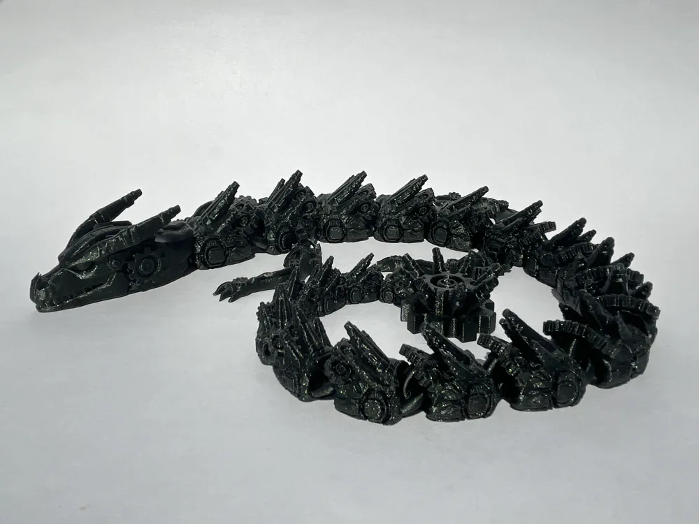 Articulated Cyborg Dragon - Free 3D Print Model - MakerWorld