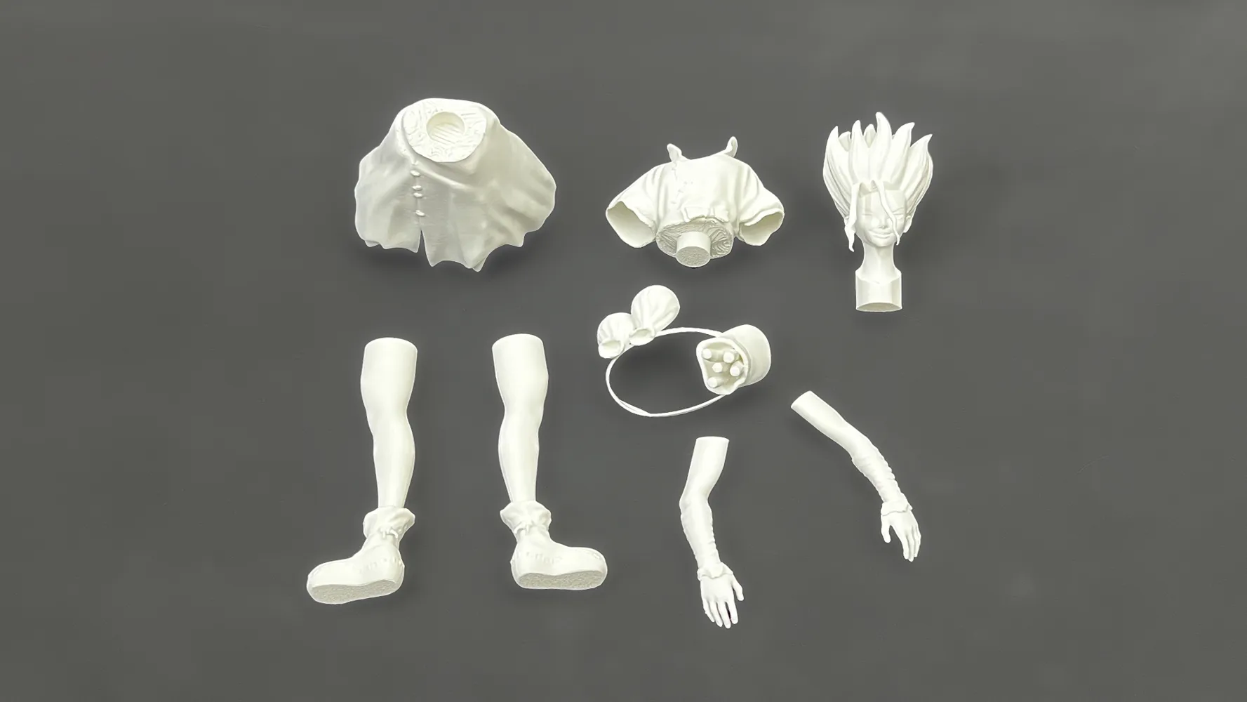 Dr. Stone - Modelo completo de Senku Ishigami por cool_tang MakerWorld ...