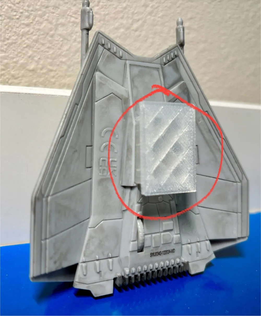 Star Wars MGS Snowspeeder Custom Stand by CT-1226 MakerWorld: Download ...