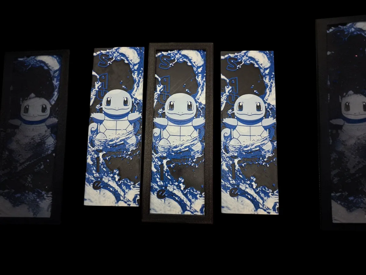 Squirtle Bookmark by MythicHue's MakerWorld: Download Free 3D Models