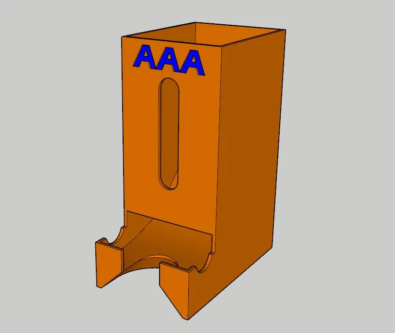 AAA Battery storage by KJ Designs - MakerWorld