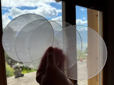 Mesh filters set for dust and insects - 150 mm by John Connor ...