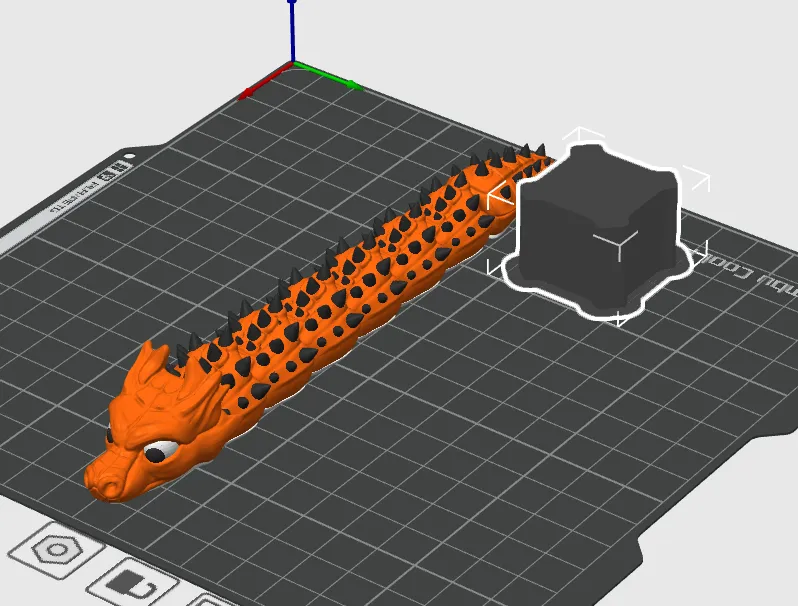 Articulated Dragon – Flexible 3D Print - Free 3D Print Model - MakerWorld