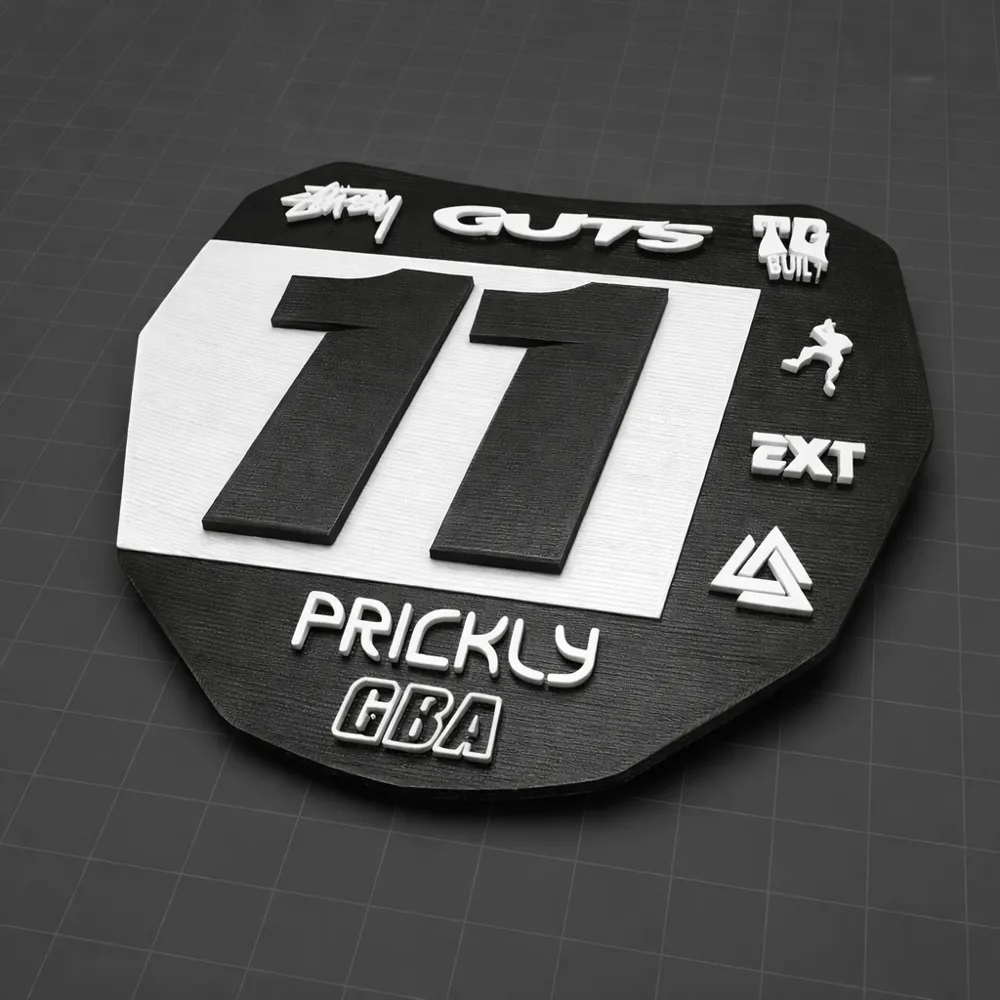 autocollant de plaque odi numéro 11 - Modèle d'Impression 3D Gratuit ...