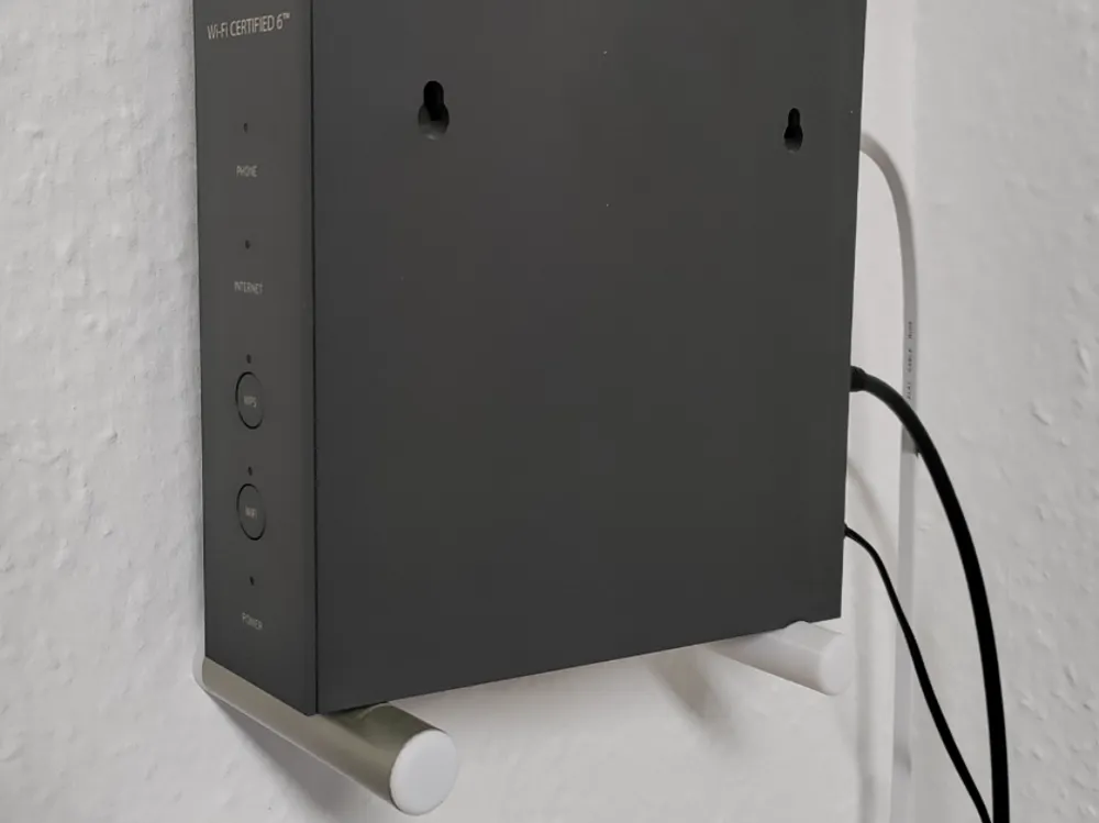 minimalist Vodafone Router wall mount by ThePatoLab - MakerWorld