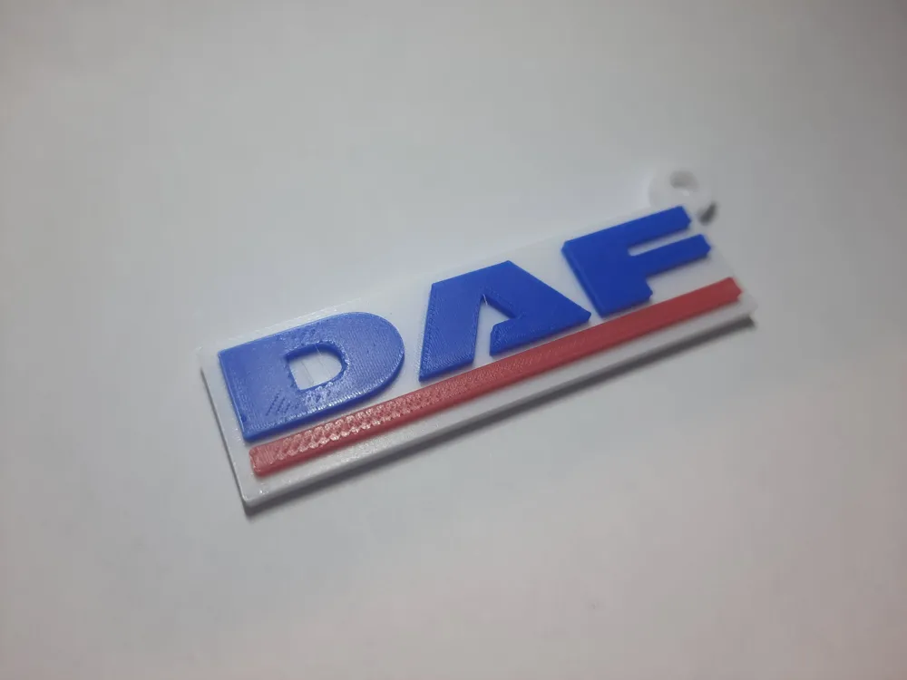 DAF Logo Keychain by Luke-Leek-98 - MakerWorld