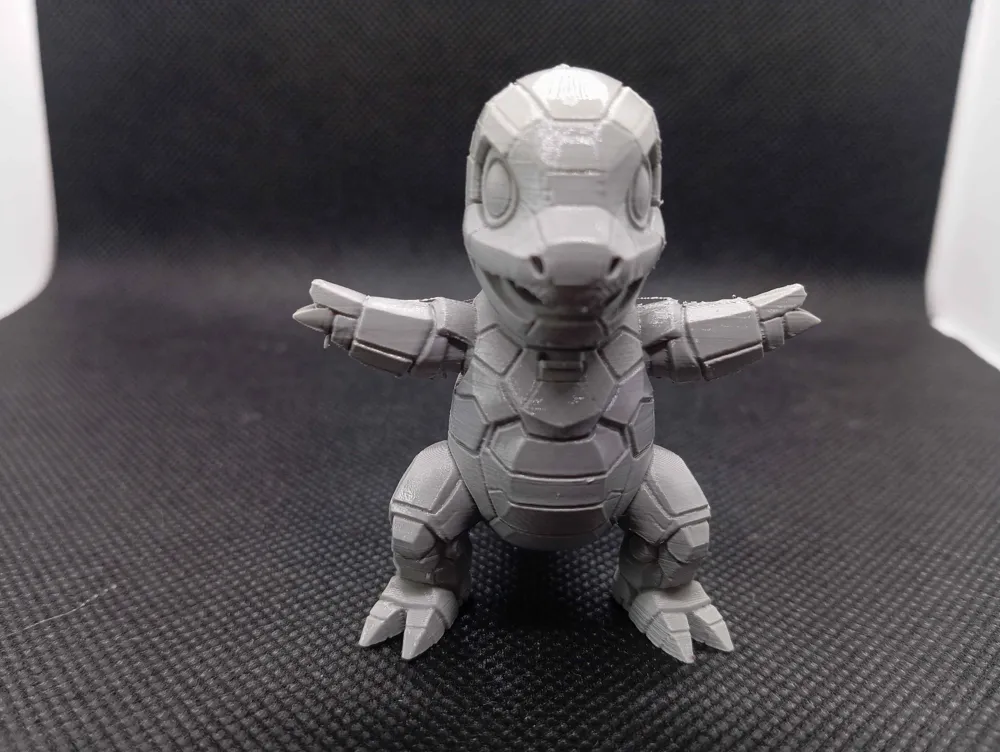 Charmander Mecha Robotic Toy Figure Pokemon Fanart by DreamMesh MakerWorld: Download Free 3D Models