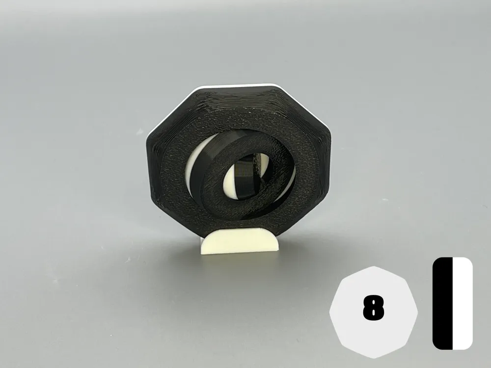 Hexagon-Shaped Fidget Spinner by MalcTheOracle - MakerWorld
