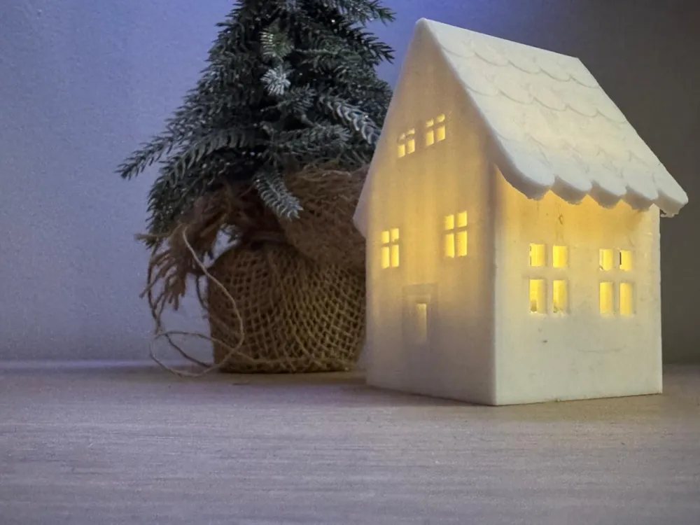 christmas house by Diepzeekroket MakerWorld: Download Free 3D Models