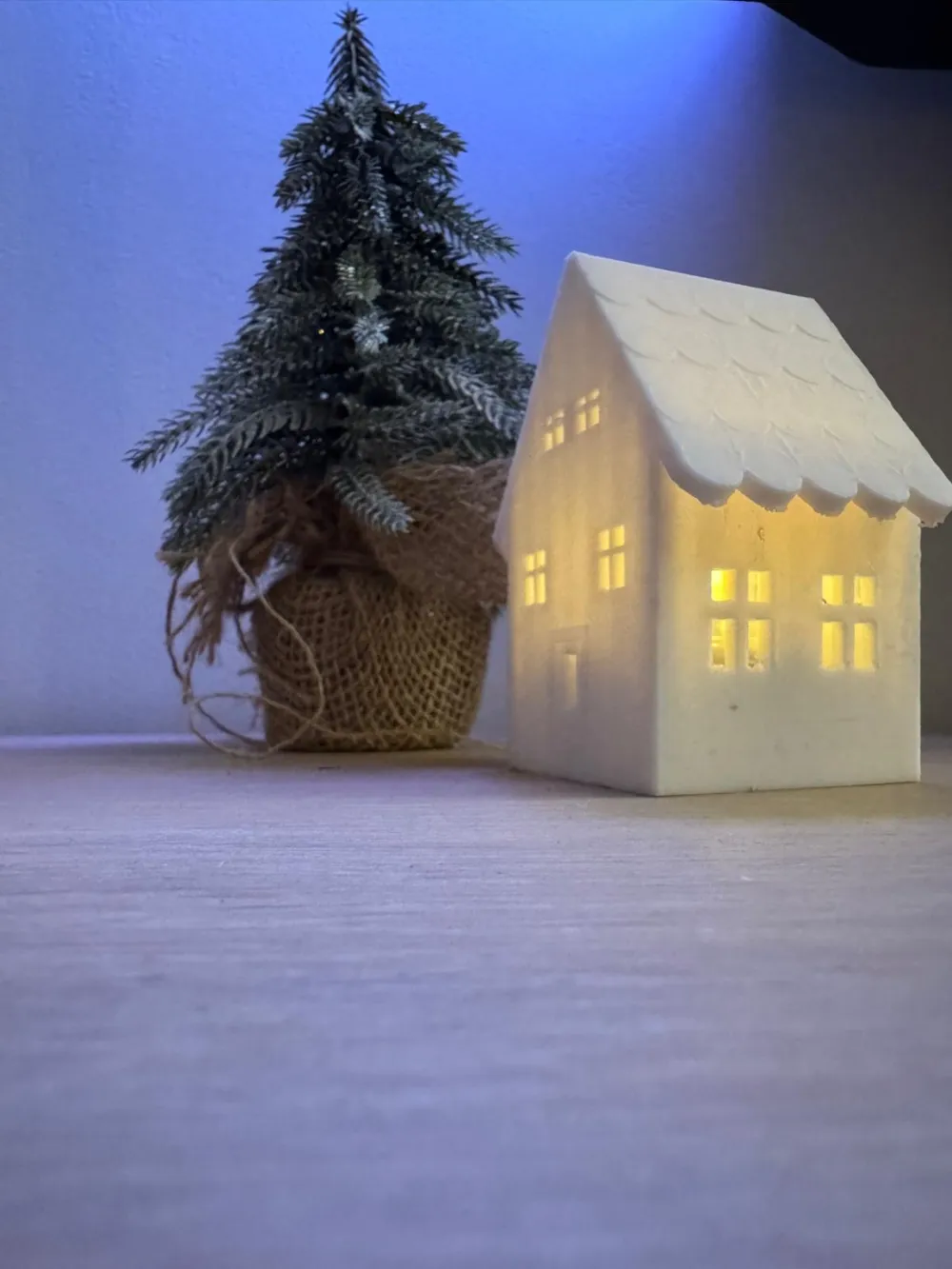 christmas house - Free 3D Print Model - MakerWorld