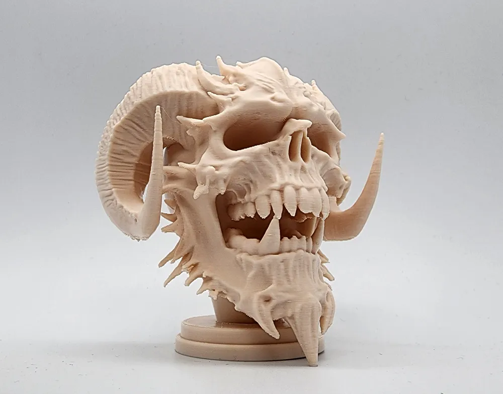 Demon Skull Bust by Triple G Workshop MakerWorld: Download Free 3D Models