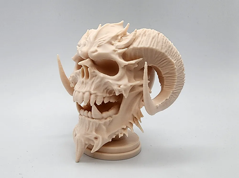 Demon Skull Bust by Triple G Workshop MakerWorld: Download Free 3D Models