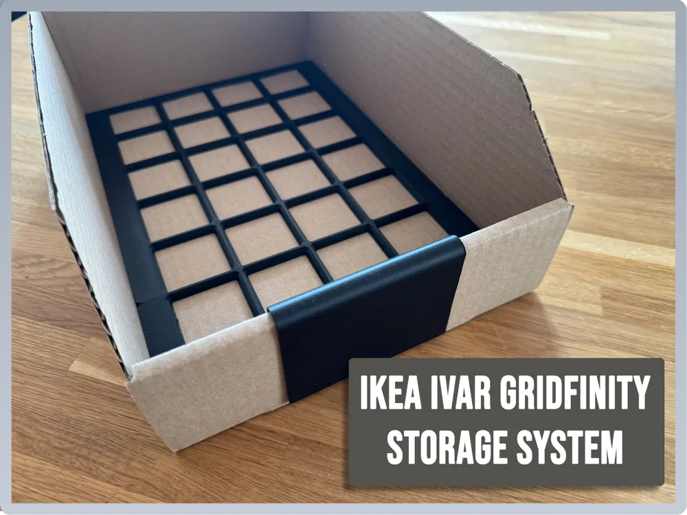 IKEA IVAR Gridfinity Storage System - Free 3D Print Model - MakerWorld