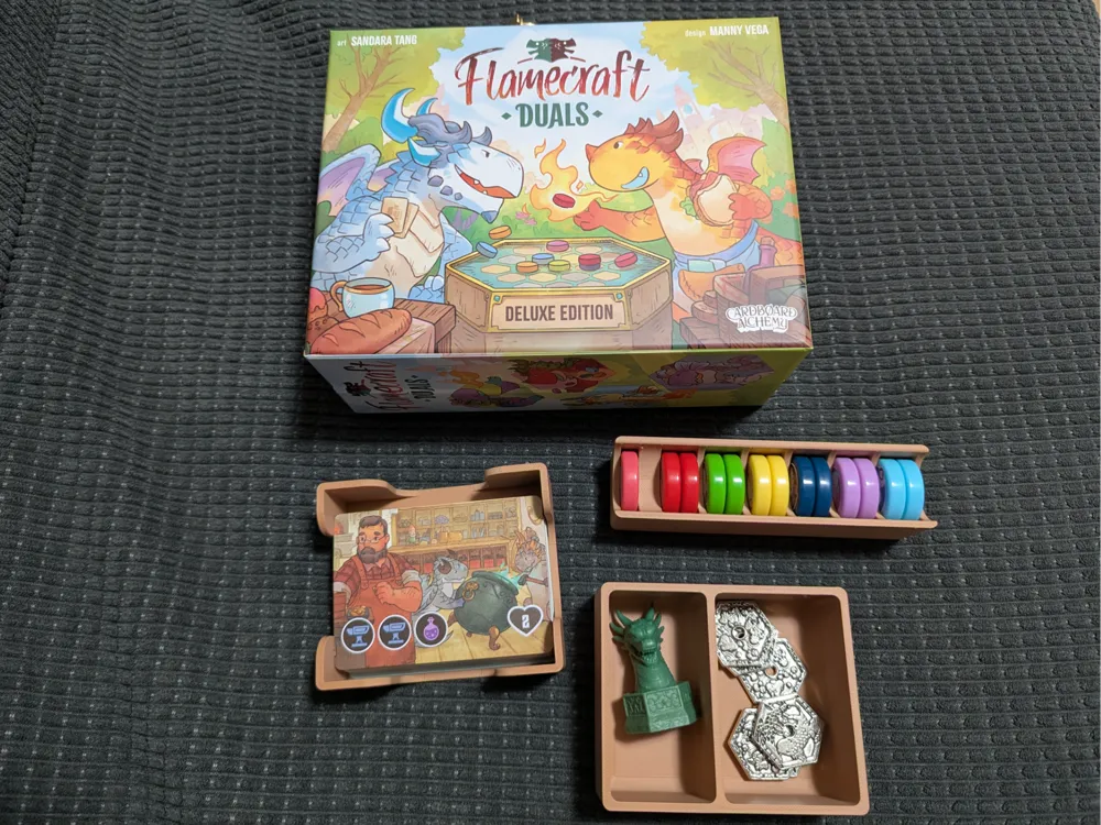 Flamecraft Duals - Trays/Insert - Free 3D Print Model - MakerWorld