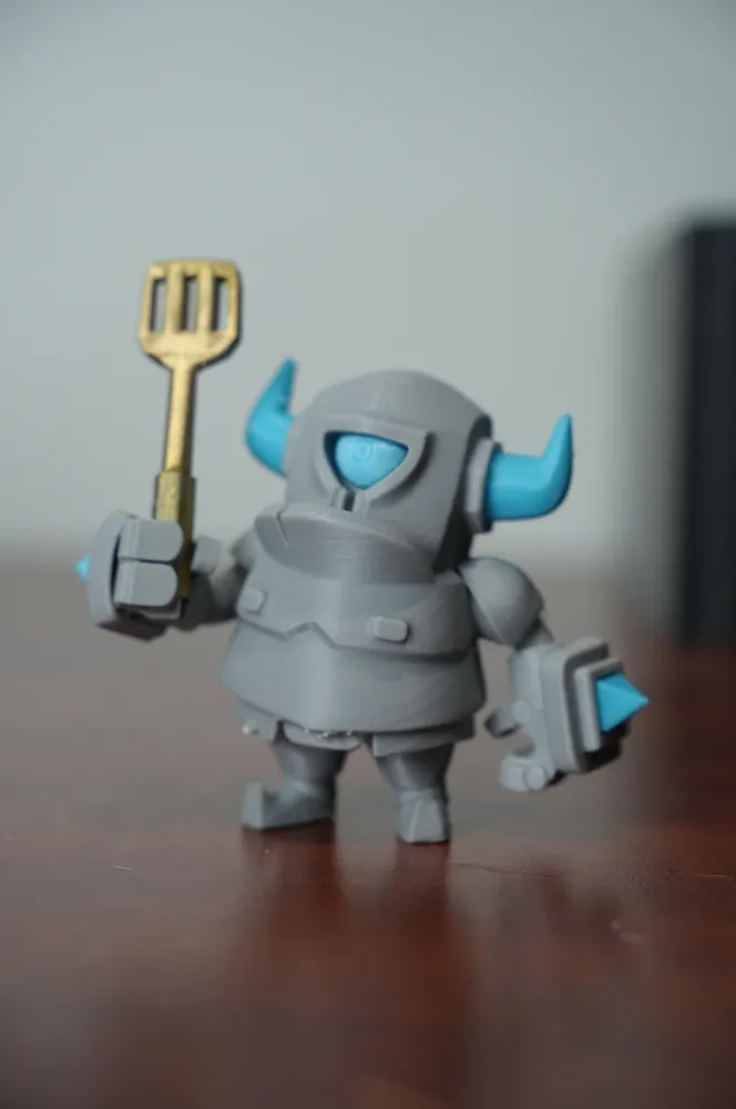 Mini P.E.K.K.A. - Multiple Weapons - Clash Royale - Free 3D Print Model ...