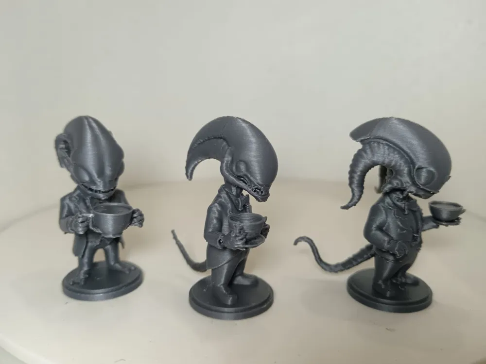 Chibi Xenomorph Gentlemen Collection by Aleandrus MakerWorld: Download ...