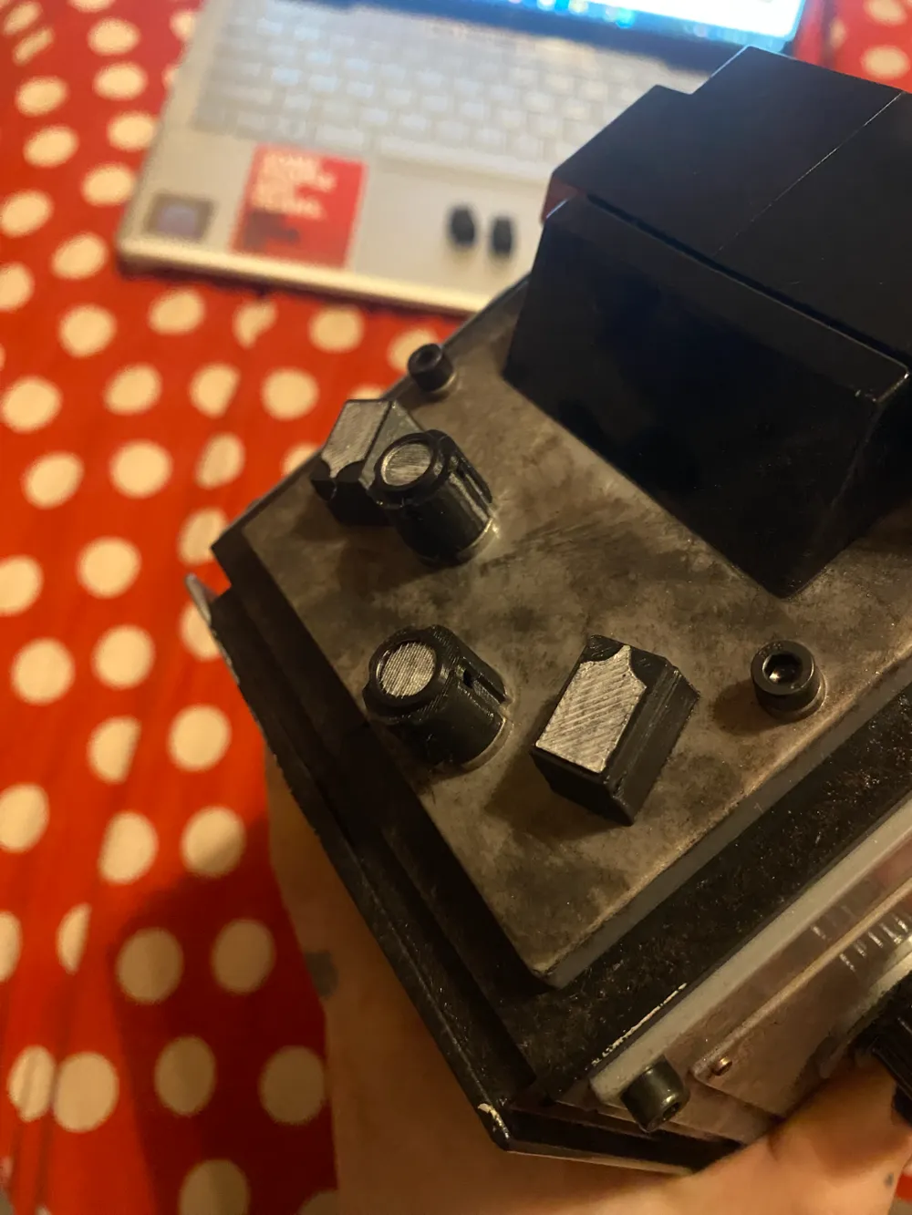 Ghostbusters Disguise Trap Knob Cap (Front) by Victoria MakerWorld ...