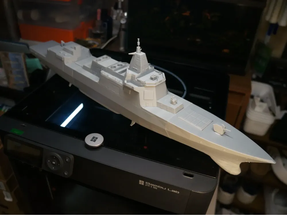 Type 055 Destroyer, Type 055 Guided Missile Destroyer, 60 cm Parts ...