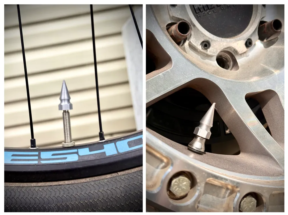 Spike Valve Stem Caps - For cars and bikes! - Free 3D Print Model ...