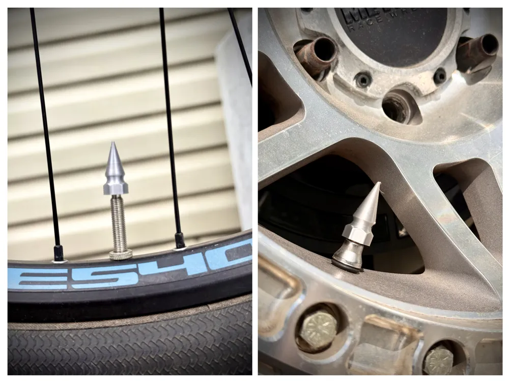Spike Valve Stem Caps - For cars and bikes! - Free 3D Print Model ...