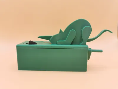 Cat And Mouse Automaton by Zurlingo-3D - MakerWorld