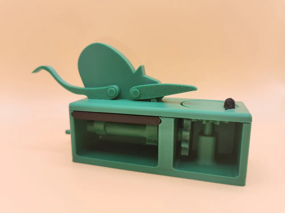Cat And Mouse Automaton by Zurlingo-3D - MakerWorld