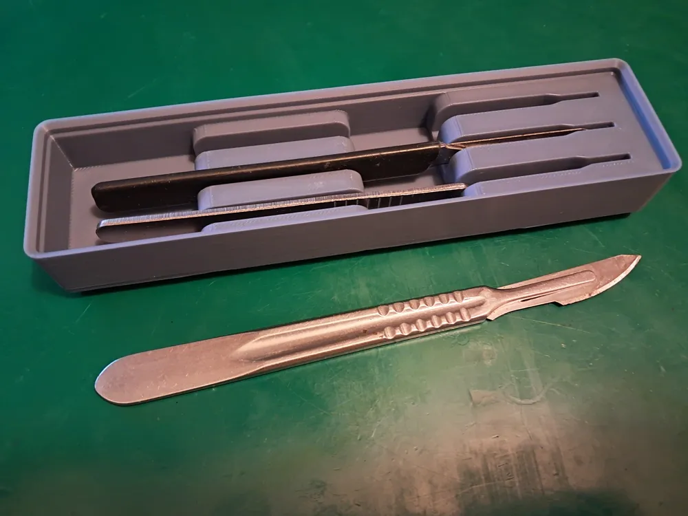 Gridfinity 3 scalpel case by pa3rj - MakerWorld