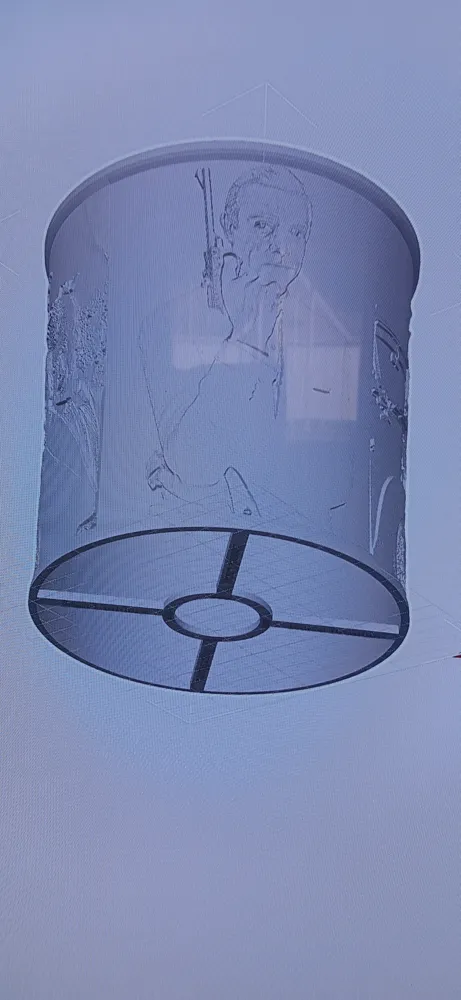 James Bond 007 Lamp shade - Free 3D Print Model - MakerWorld
