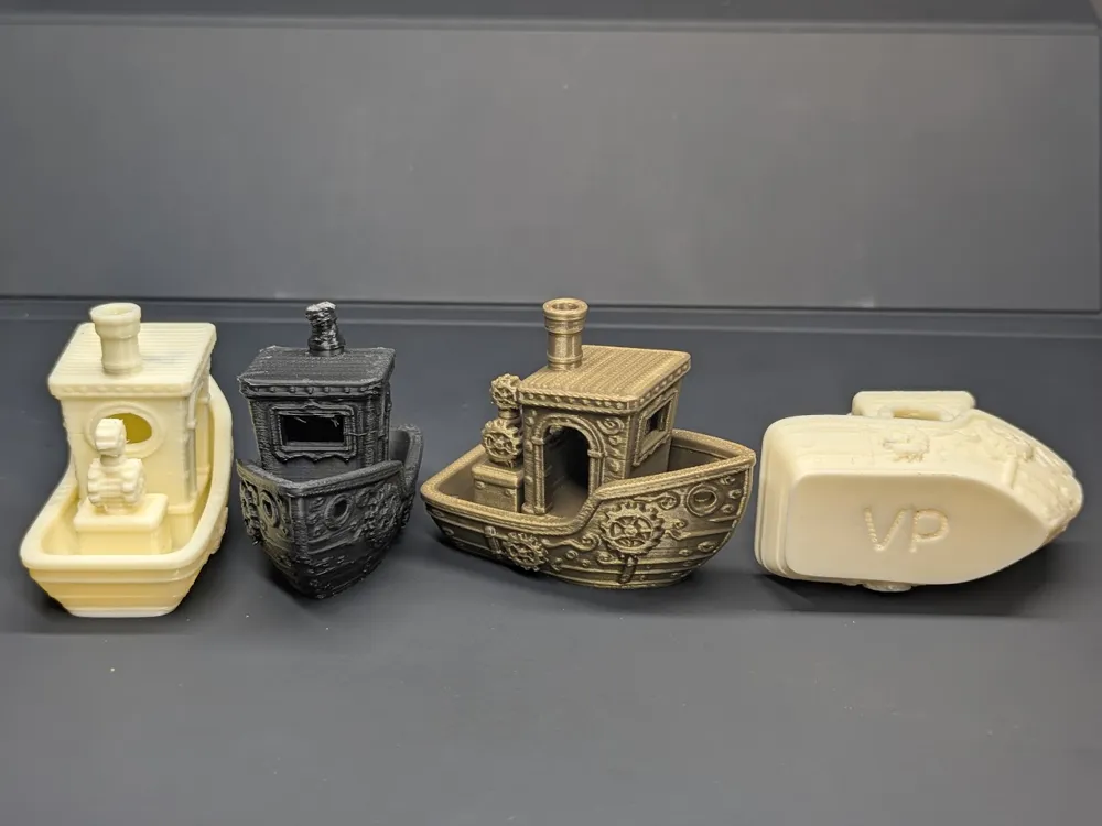 蒸汽朋克 Benchy 小船 来自 Volfera MakerWorld：免费下载 3D 模型