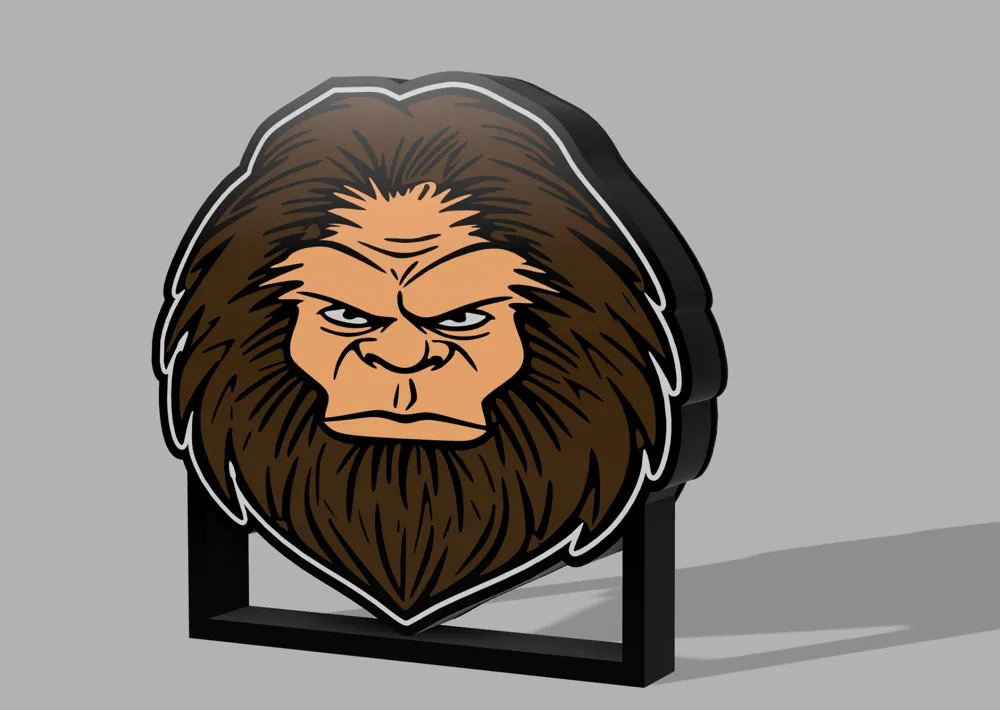 YETI BIGFOOT LED SIGN by 412YETI - MakerWorld