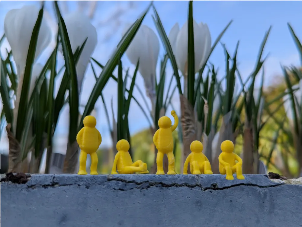 Mini figures - Free 3D Print Model - MakerWorld