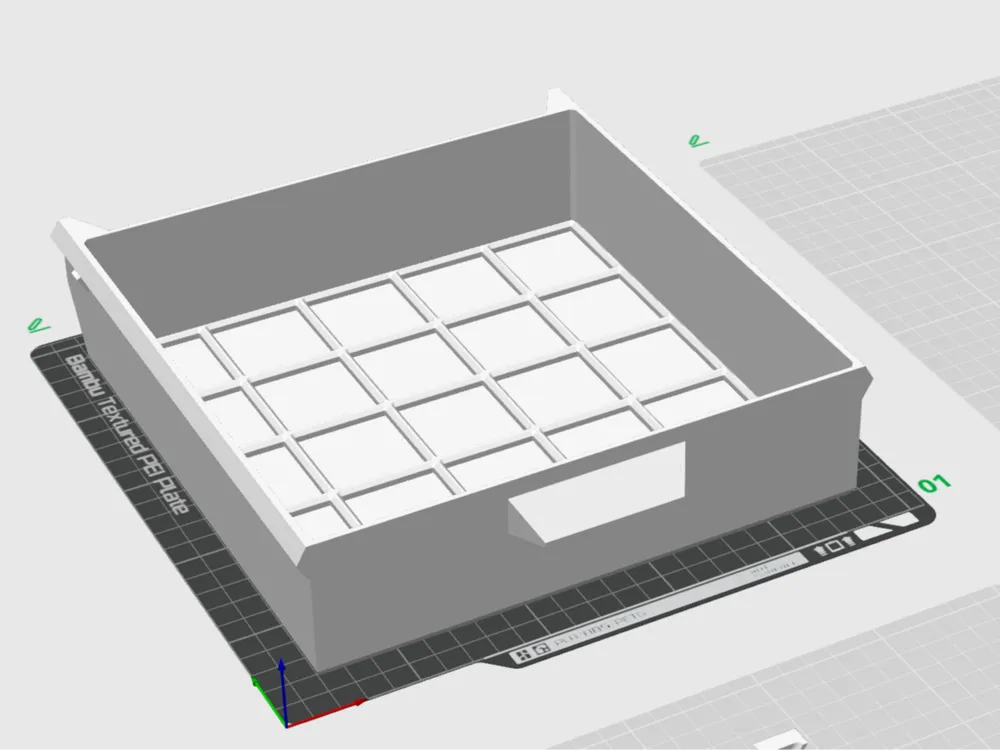 Under Desk Drawer with 5x5 Gridfinity Grid Remixed by Haws Family - MakerWorld