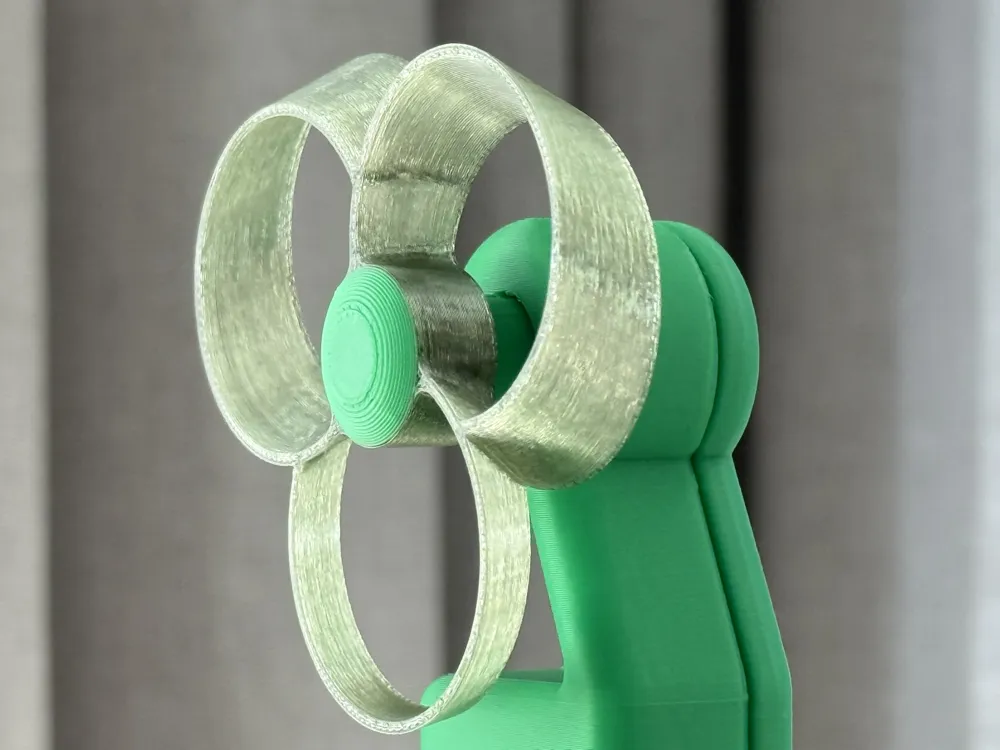 Portable fan - Rechargeable kit - Free 3D Print Model - MakerWorld
