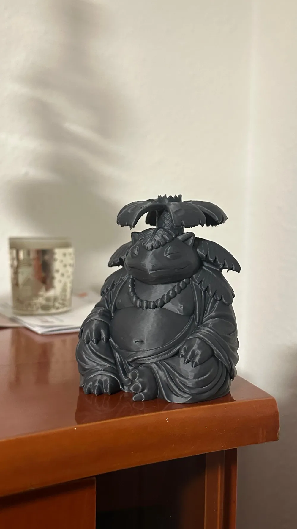 Buddhasaur - Buddha Venusaur (Zen Pokémon) - Free 3D Print Model ...