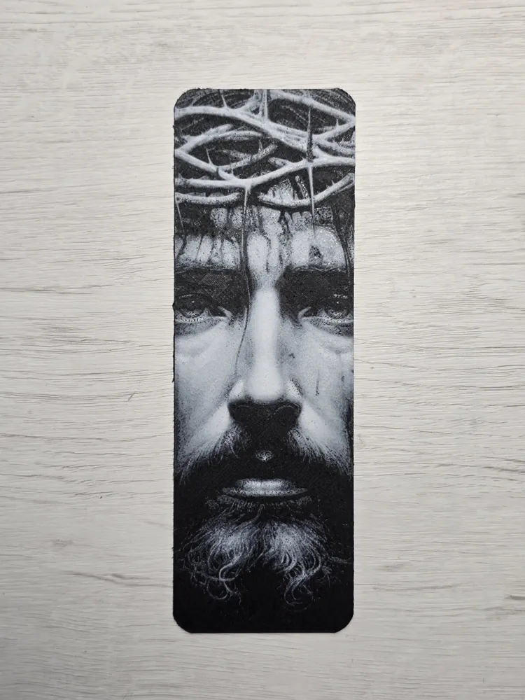 Jesus Christ Bookmark - Free 3D Print Model - MakerWorld