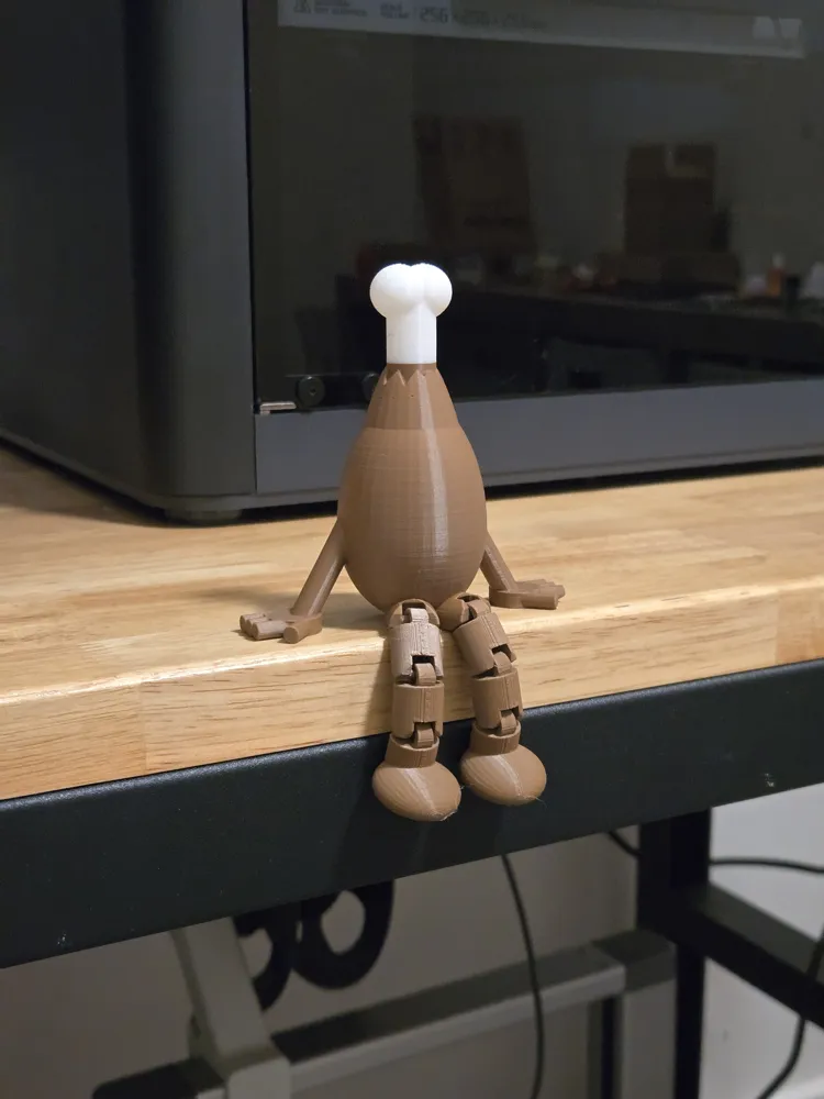 Thanksgiving Turkey Leg Buddy - Free 3D Print Model - MakerWorld
