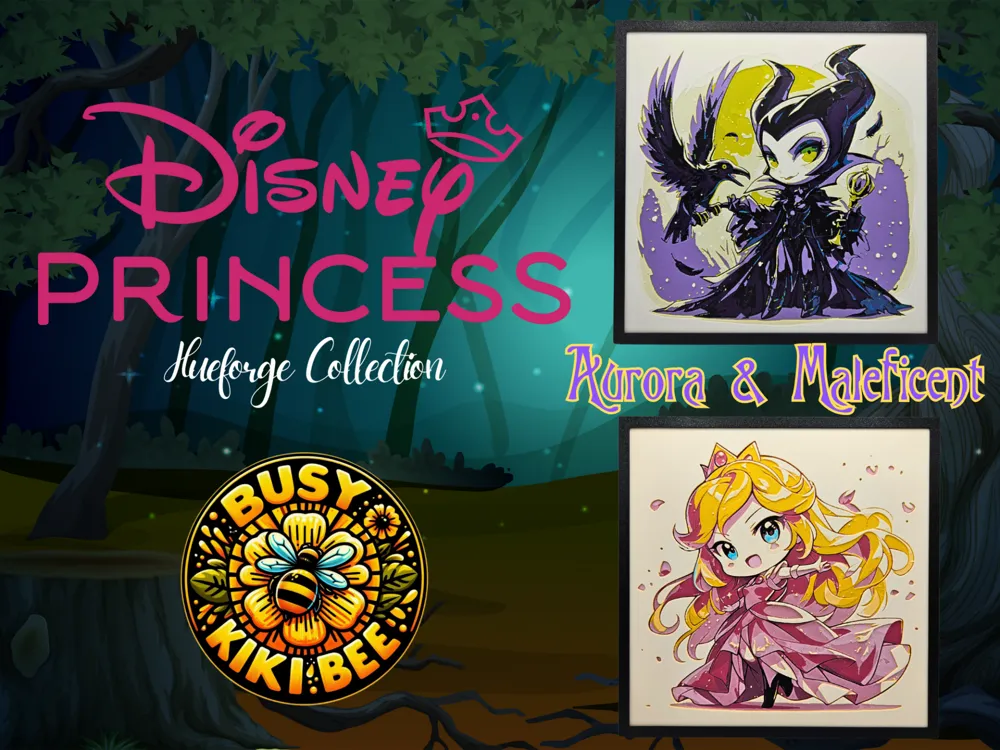 Maleficent - Chibi Edition by BusyKikiBee MakerWorld: Download Free 3D ...