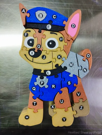 Pixel Puzzle PAW Patrol Chase 576 pcs. by LemonArts - MakerWorld