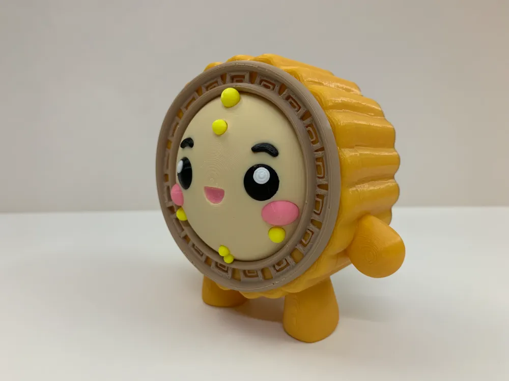 Cute Cartoon Mooncake Figurine: Adorable Mooncake Gift Box, Mid-Autumn ...