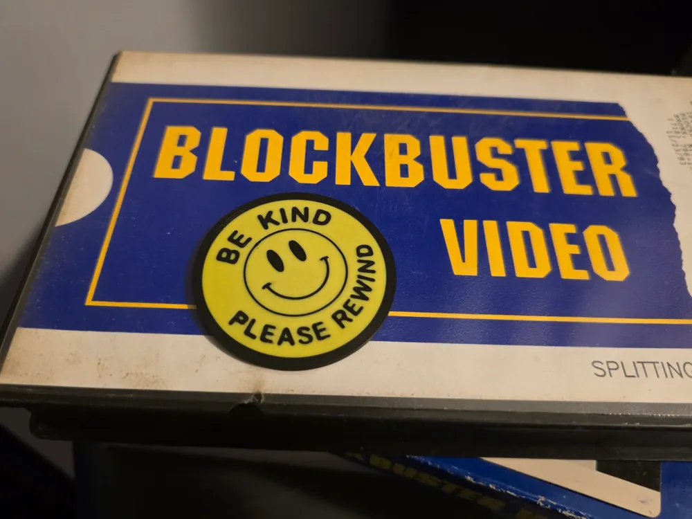 Blockbuster Be Kind Please Rewind - Free 3D Print Model - MakerWorld