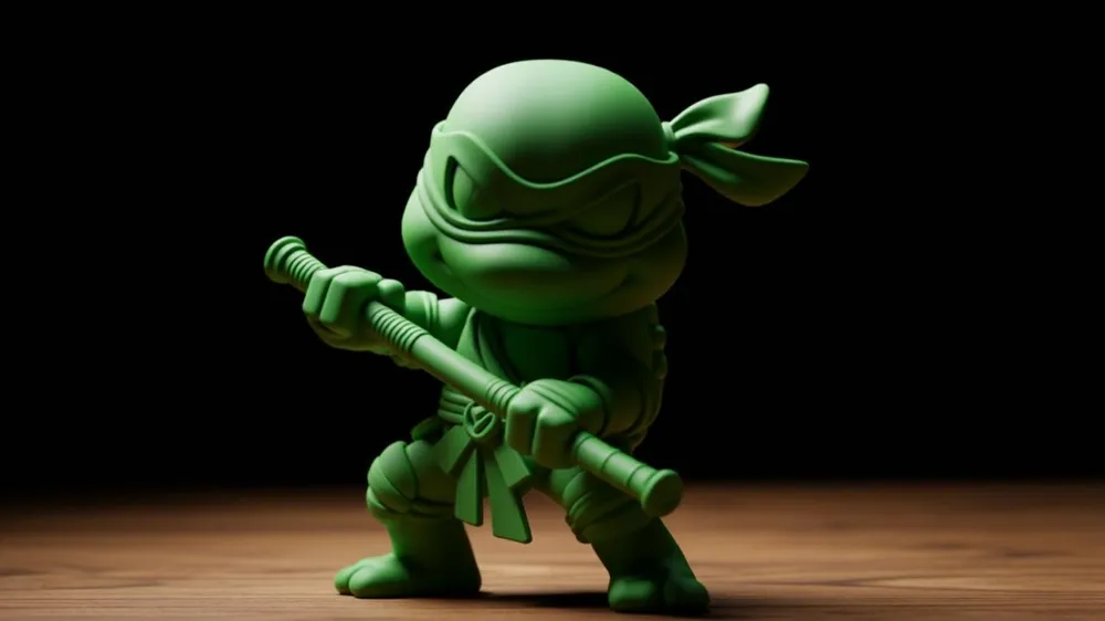 Mini Ninja Turtle - Free 3D Print Model - MakerWorld