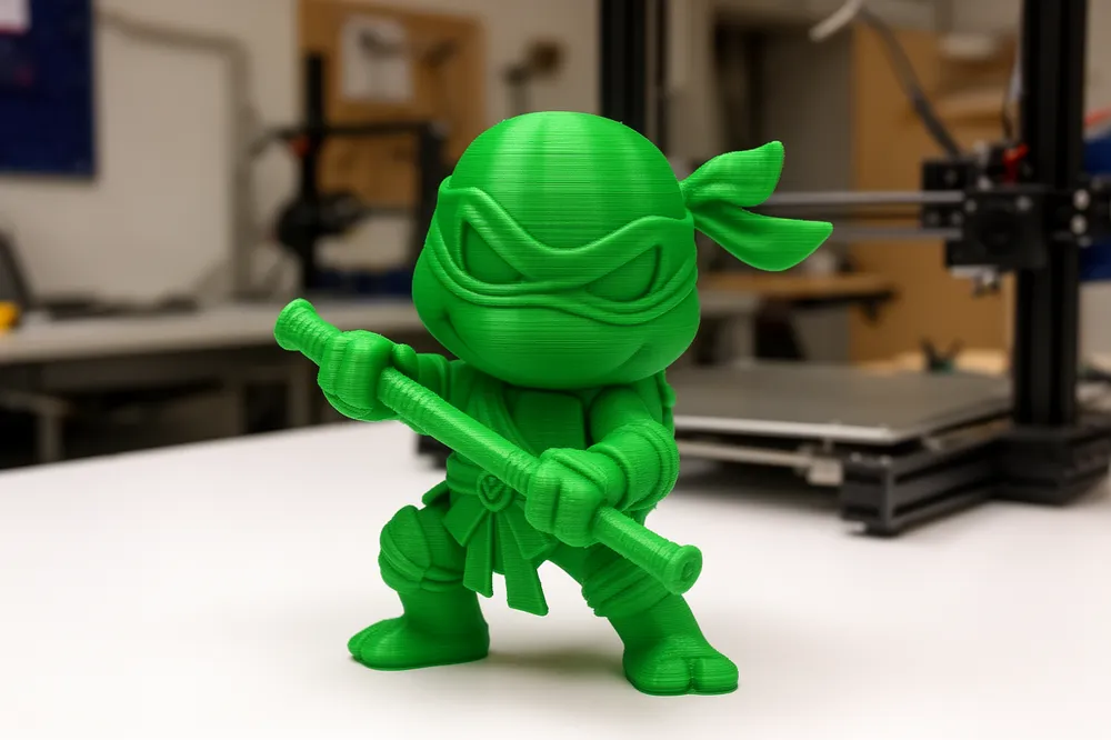 Mini Ninja Turtle - Free 3D Print Model - MakerWorld