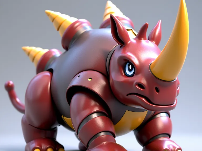 Iron Rhino Pokemon by ibisevic - MakerWorld