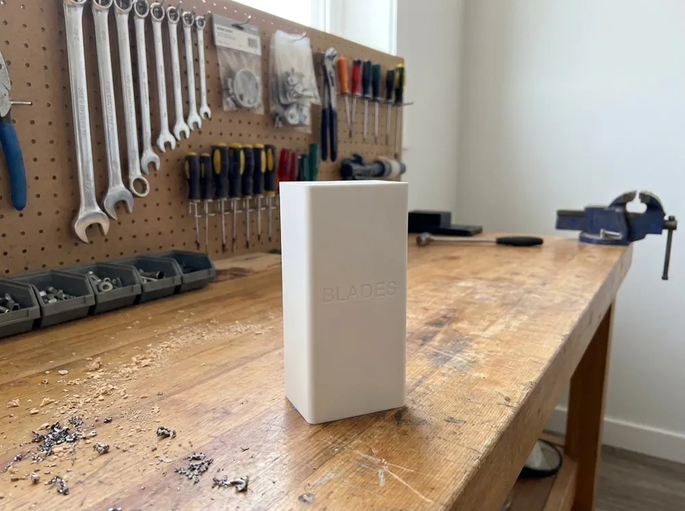 Blade box - Free 3D Print Model - MakerWorld